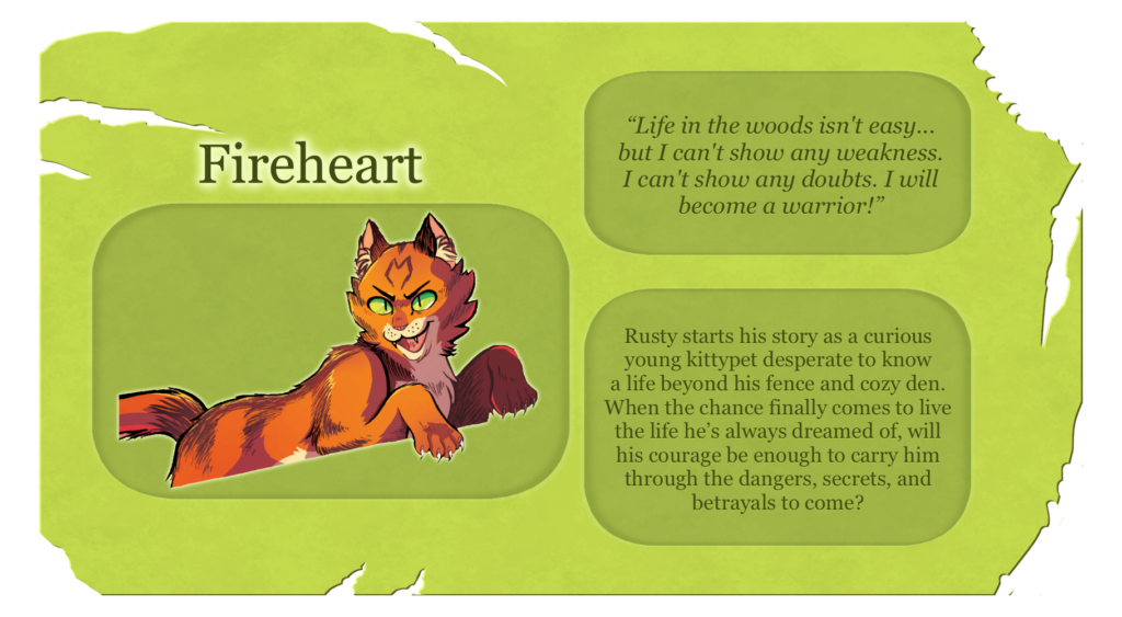 Meet the cast - The Prophecies Begin Graphic Novel | Warrior Cats