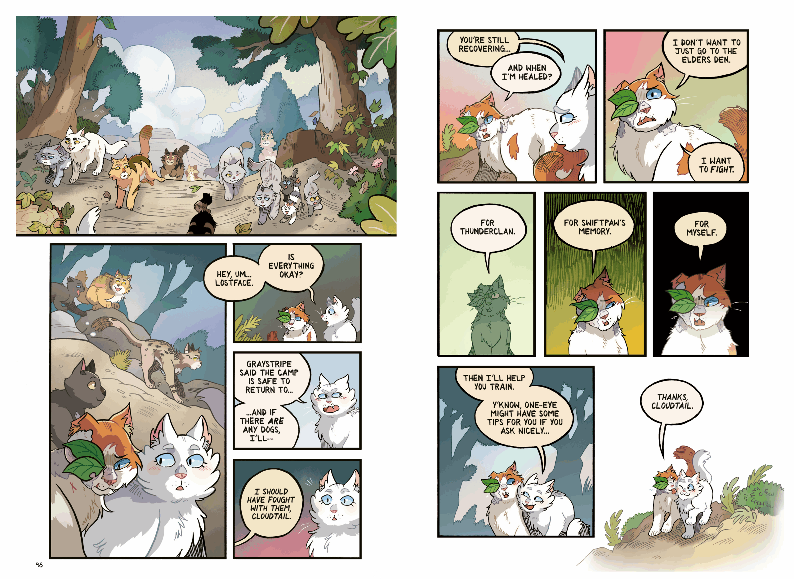 The Prophecies Begin Graphic Novel Book 3 Sneak Peek Warrior Cats The Prophecies Begin Graphic Novel Book 3 Sneak Peek Warrior Cats